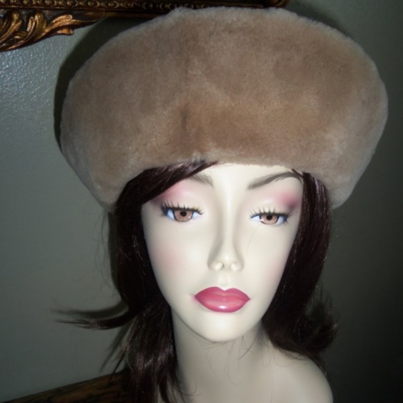Accessories | Vintage Sheared Beaver And Leather Hat | Poshmark